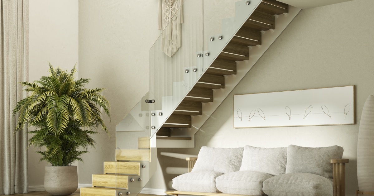 Schody proste i schody zabiegowe - Rintal - Schody STILO DESIGN - Schody STILO DESIGN